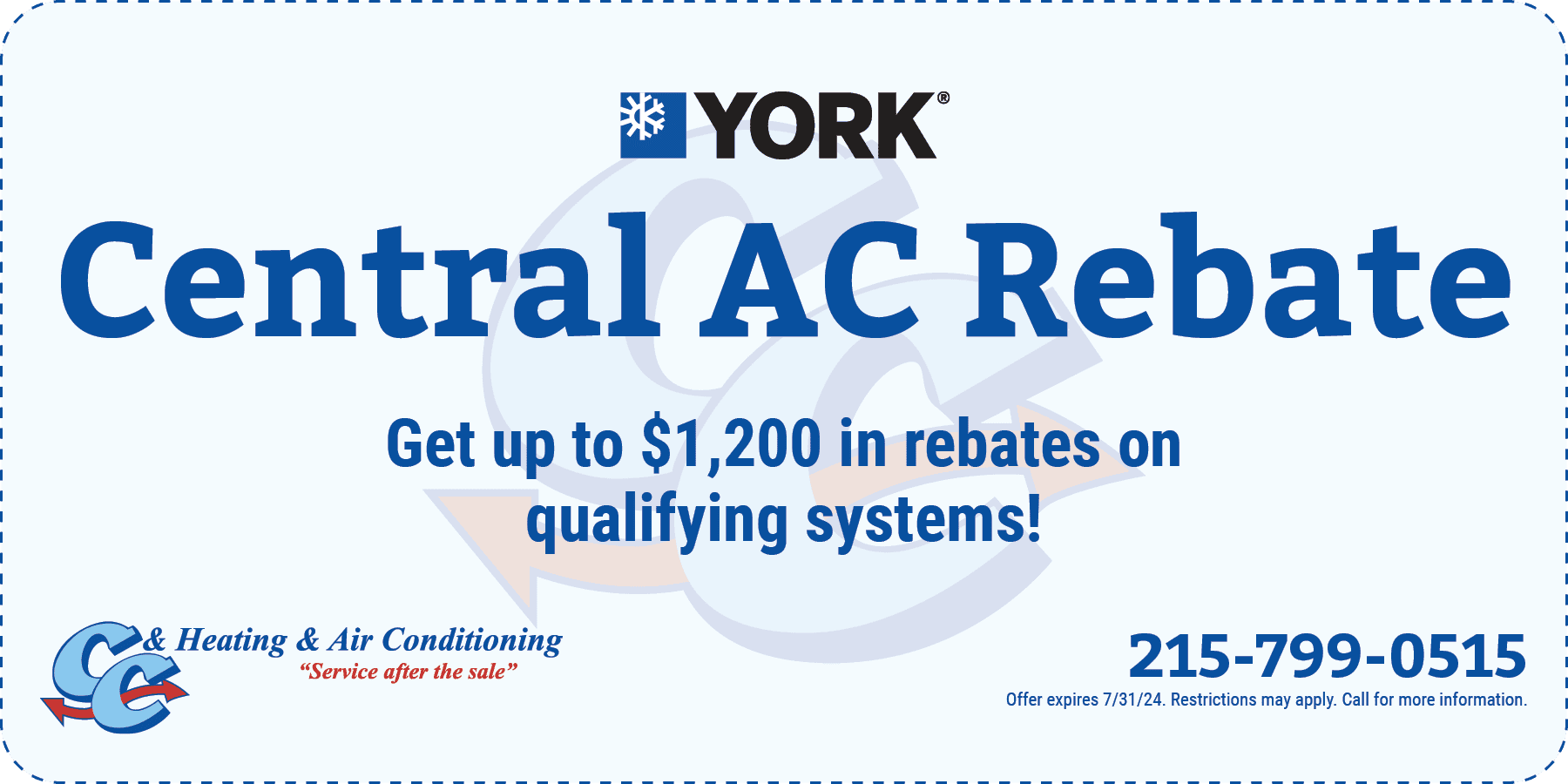 Specials | Heating & AC Discounts & Coupons | Souderton, PA